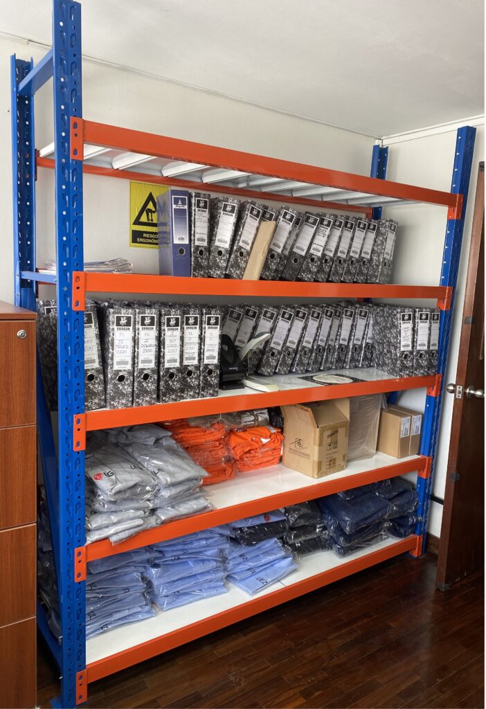 ANAQUEL DE METAL 2M. X 60CM. X 3M. - Tekko Perú